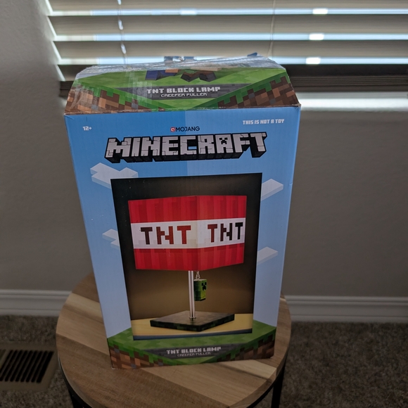 Other | Minecraft Tnt Block Lamp | Poshmark
